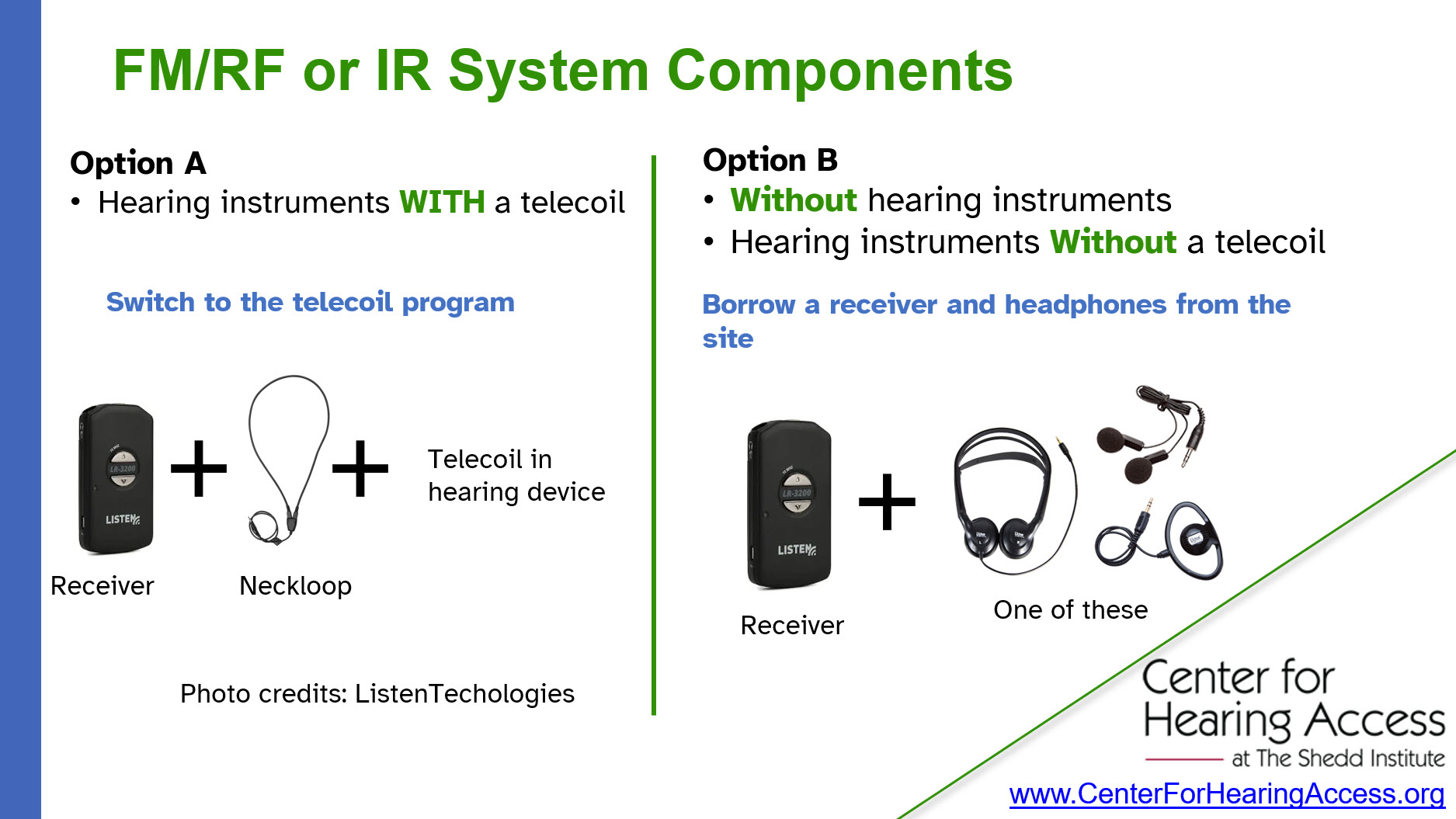 How to Use Borrowed Assistive Listening System Equipment - Center for ...